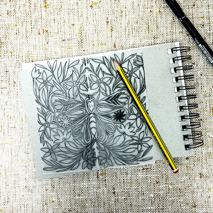 How to Create a Vibrant Repeat Pattern with POSCA | Hobbycraft