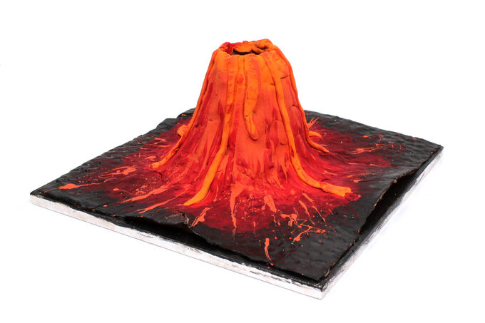 How to Make a Clay Volcano | Hobbycraft
