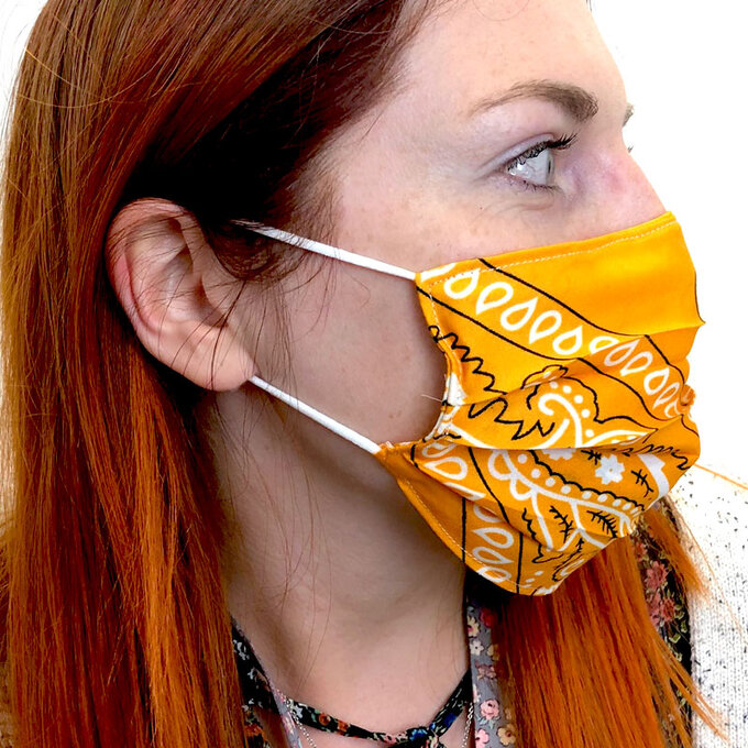How to Make a Face Covering Using a Bandana | Hobbycraft