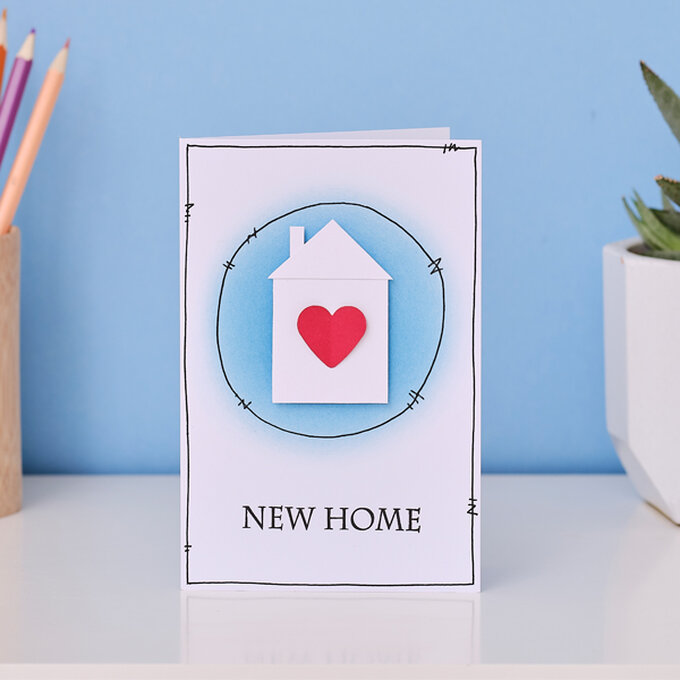 How to Make a New Home Card | Hobbycraft