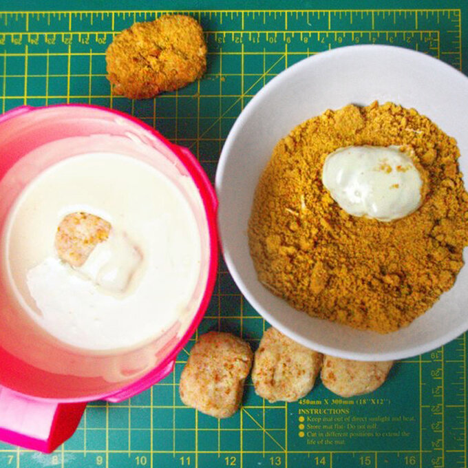 How to Make Chicken Nugget Cake Bites | Hobbycraft