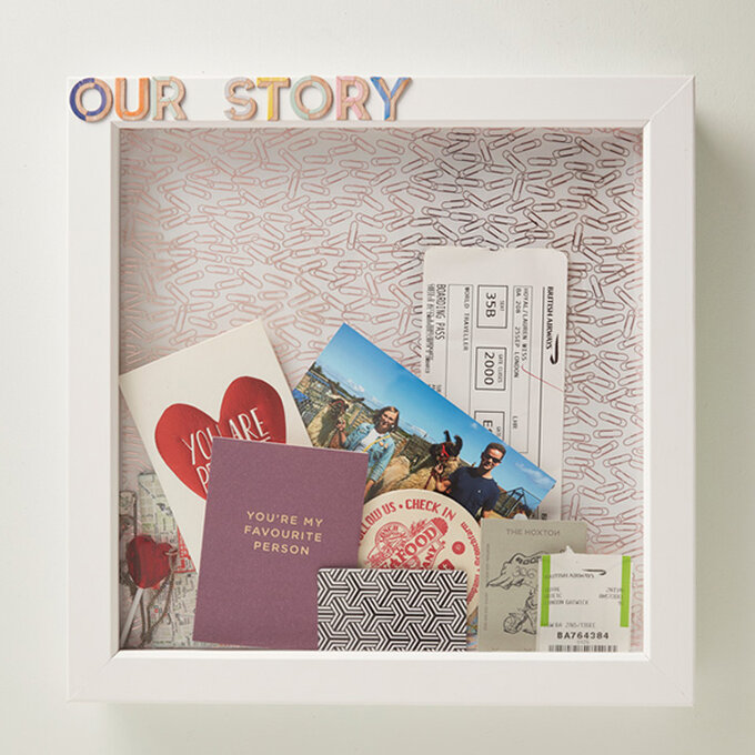 How to Make a Ticket Box Frame | Hobbycraft