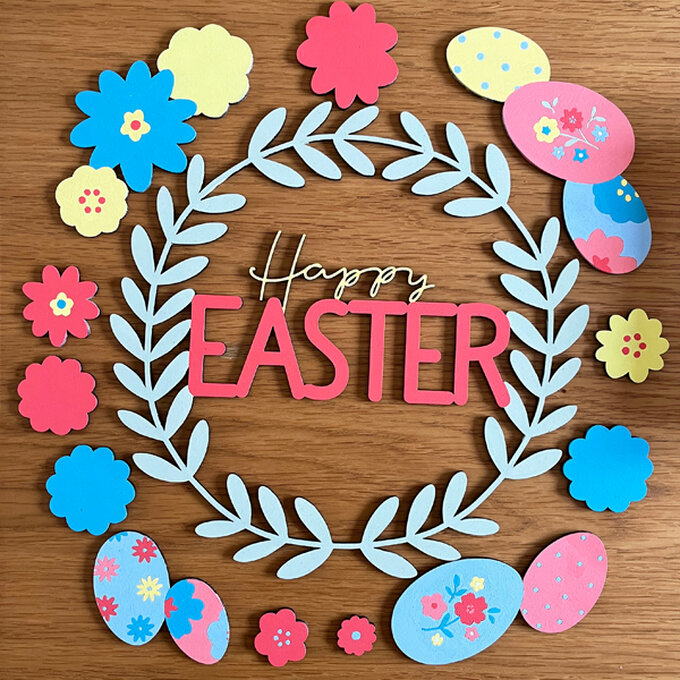 Glowforge: How to Make an Easter Wreath | Hobbycraft