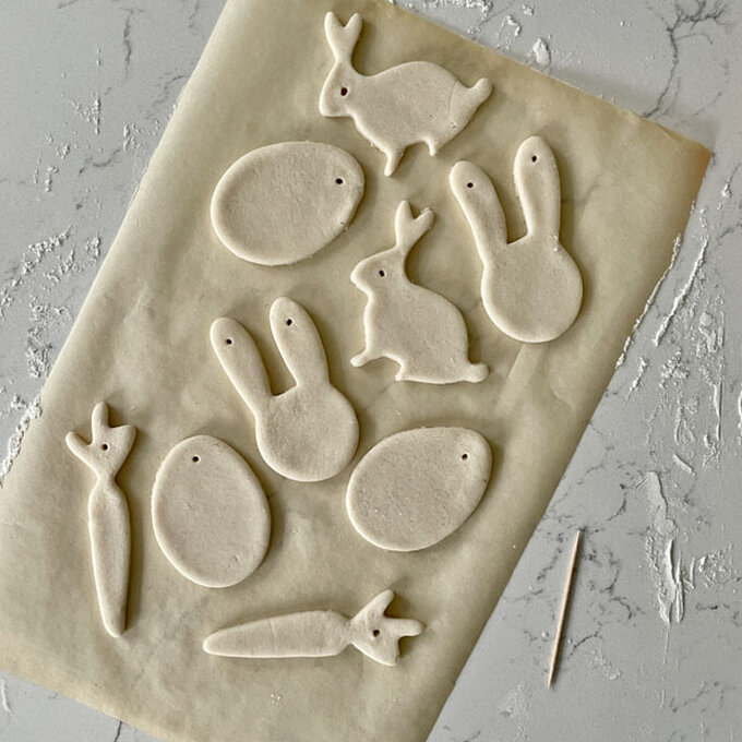 How to Make Easter Salt Dough Decorations | Hobbycraft