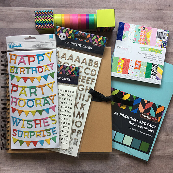 How to Make a Birthday Scrapbook Layout | Hobbycraft