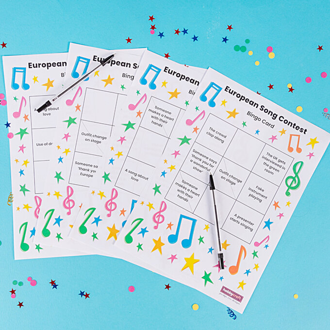 3 Free European Song Contest Downloads | Hobbycraft