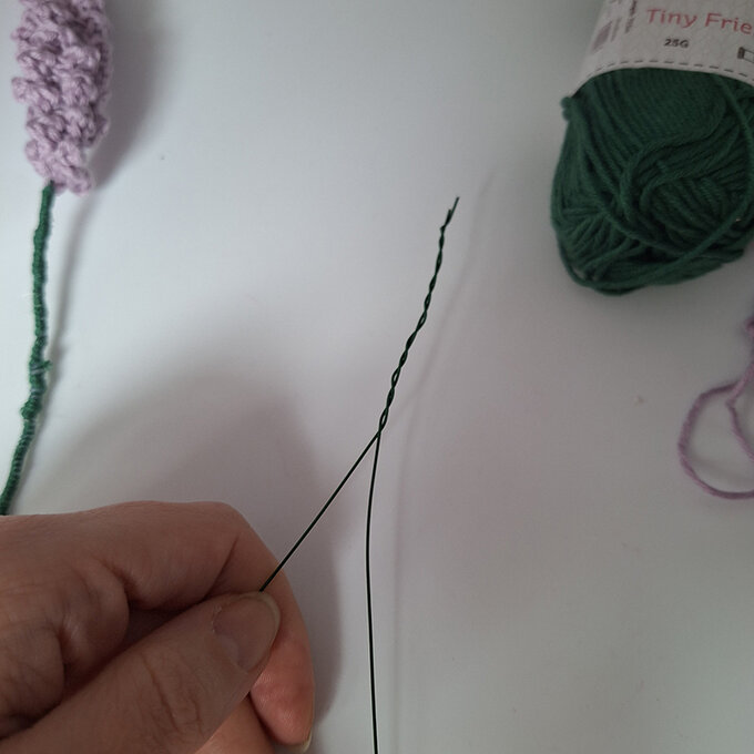 How to Crochet a Floral Spring Wreath