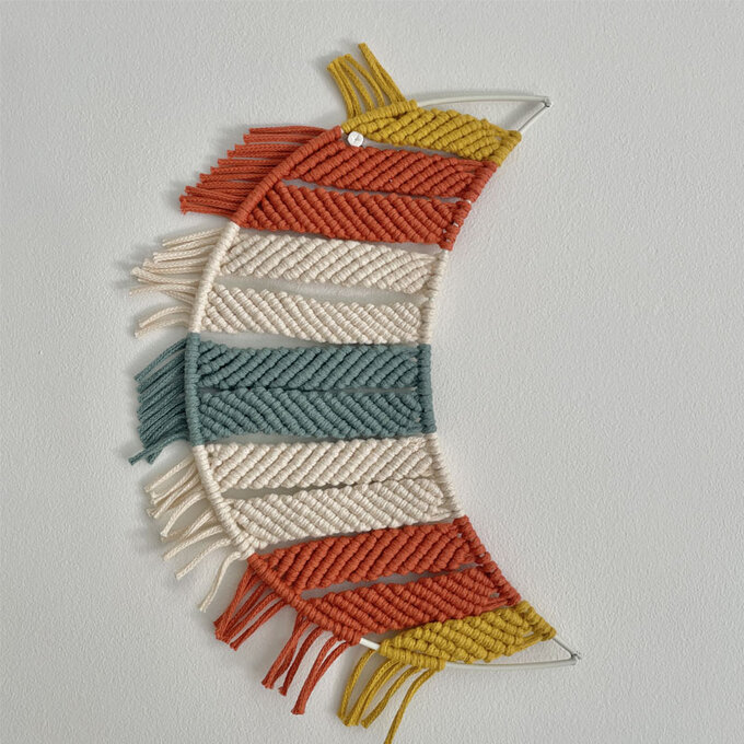 How to Make a Macrame Frame Wall Hanging | Hobbycraft