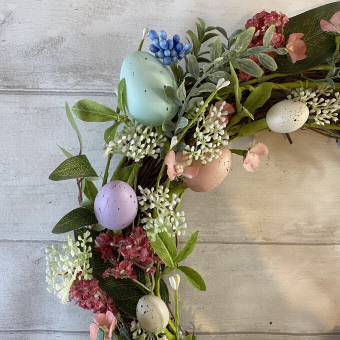 How to Make a Spring Egg Wreath | Hobbycraft