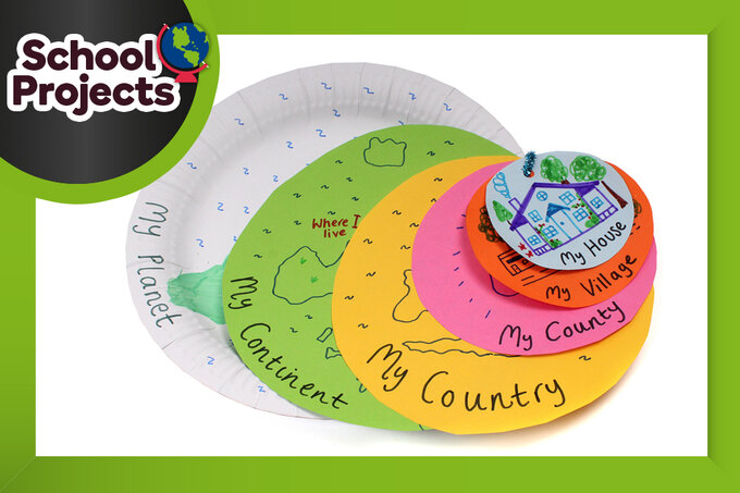 How to Make a Where I Live Diagram | Hobbycraft