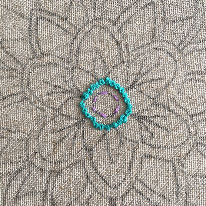 How to Sew an Embroidered Mandala | Hobbycraft