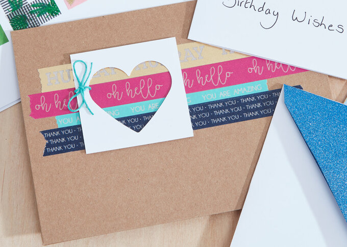 3 Ways to Use Washi Tape on Cards | Hobbycraft