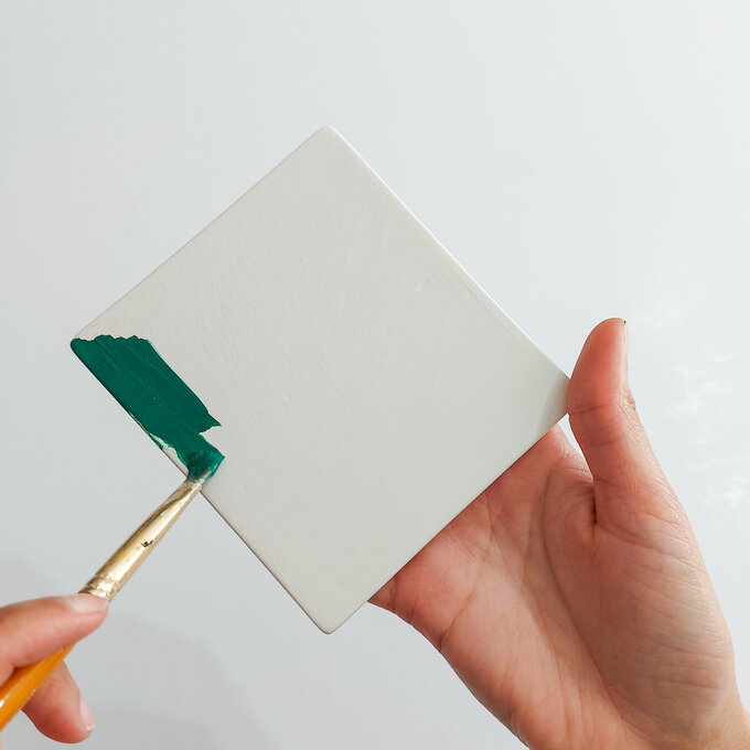 How to Decorate a Ceramic Coaster | Hobbycraft