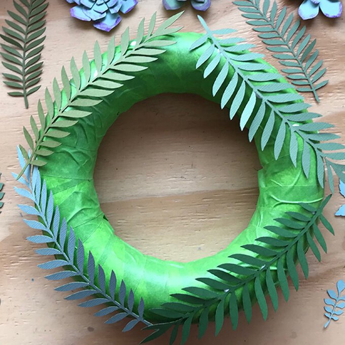 How to Make a Hand Cut Foliage Wreath | Hobbycraft