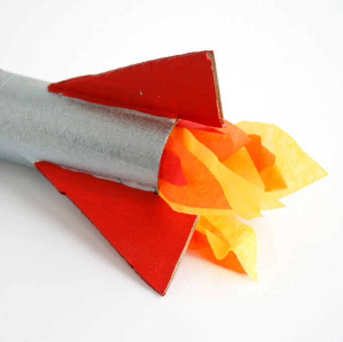 How to Make a Cardboard Tube Rocket Ship | Hobbycraft