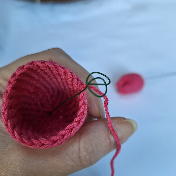 How to Crochet a Floral Spring Wreath