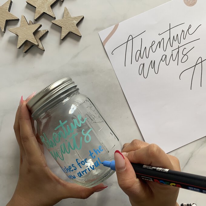 How to Make a Baby Wish Jar | Hobbycraft