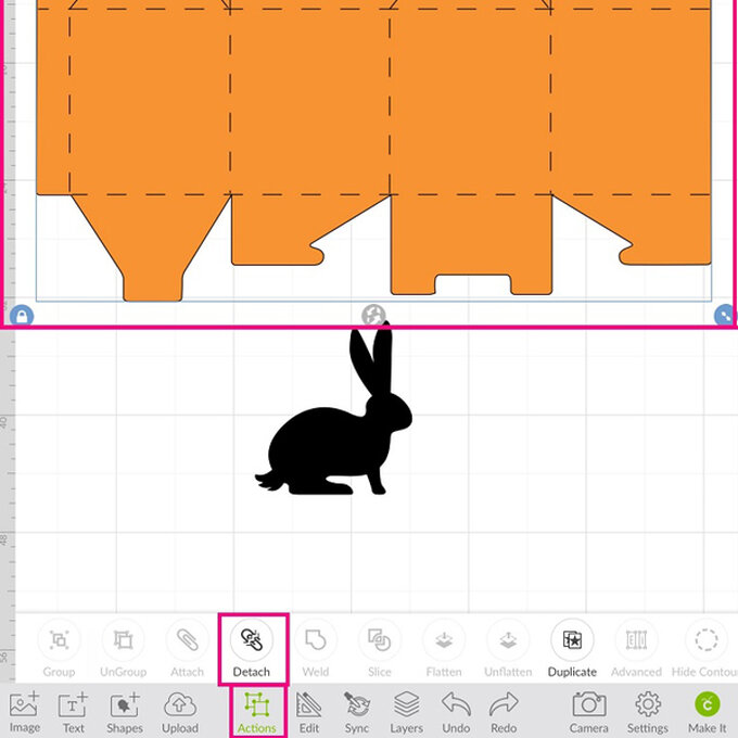 Easter Treat Box Template