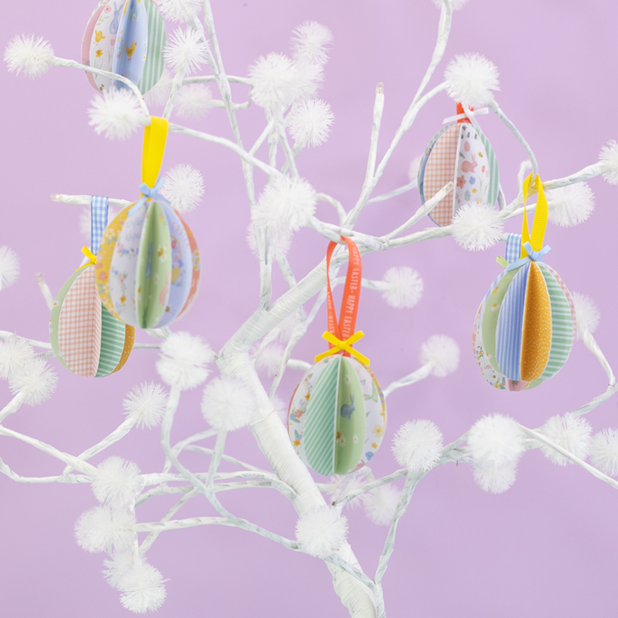 How to Make 3D Papercraft Eggs for Easter | Hobbycraft