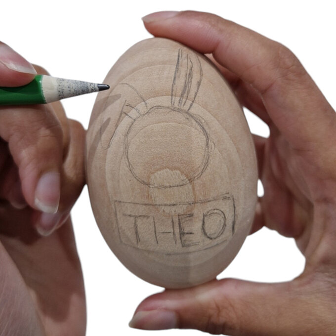 How to Make Pyrography Easter Eggs | Hobbycraft