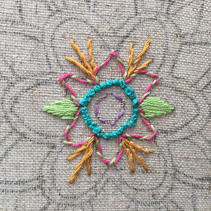 How to Sew an Embroidered Mandala | Hobbycraft