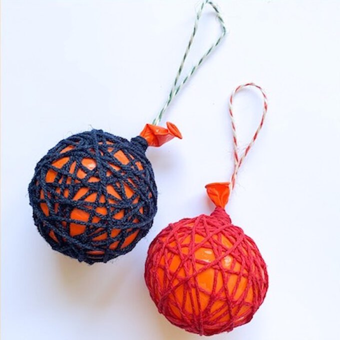 How to Make Yarn Wrapped Baubles | Hobbycraft