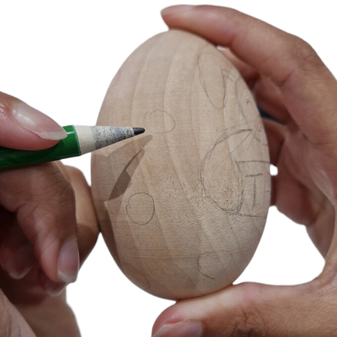 How to Make Pyrography Easter Eggs | Hobbycraft