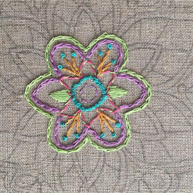 How to Sew an Embroidered Mandala | Hobbycraft