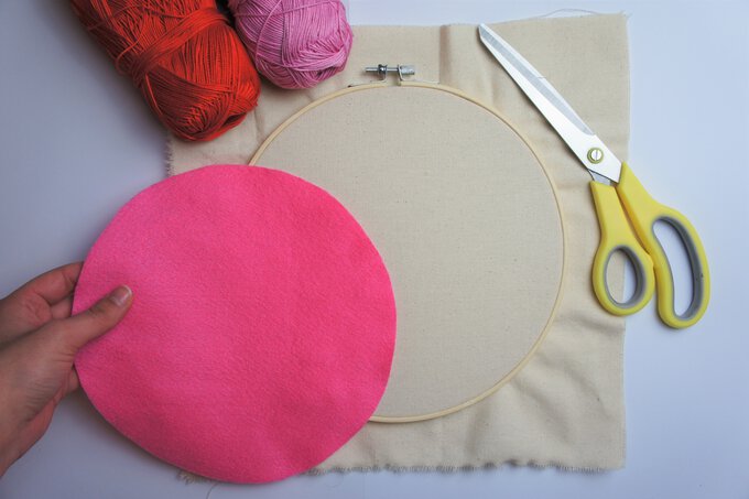 How to Make a Girl Power Punch Needle Hoop | Hobbycraft