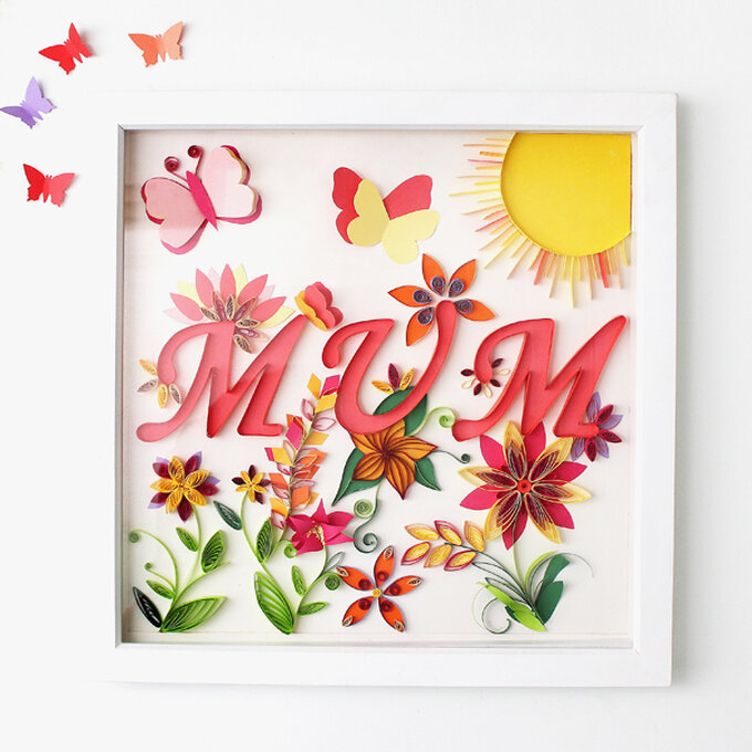 How to Make Quilled Floral Wall Art | Hobbycraft