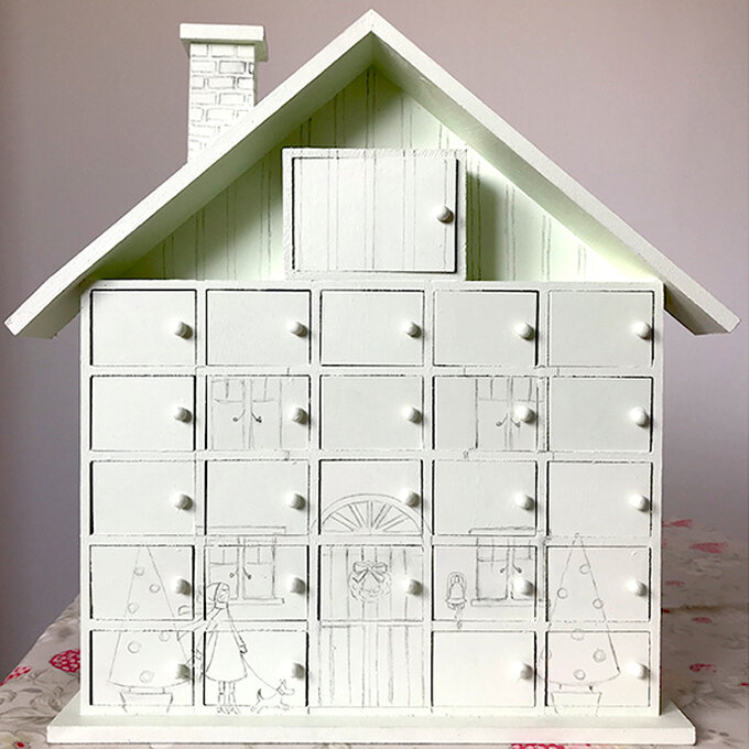 How to Make an Illustrated Advent House | Hobbycraft