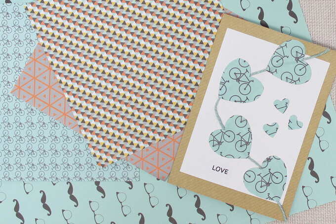 How to Make a String of Hearts Card | Hobbycraft