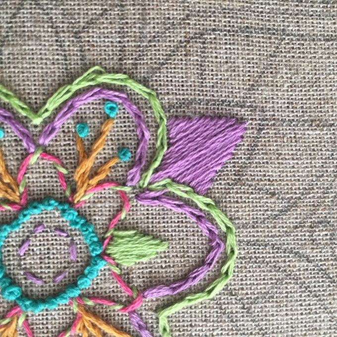How to Sew an Embroidered Mandala | Hobbycraft