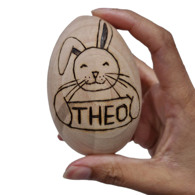 How to Make Pyrography Easter Eggs | Hobbycraft
