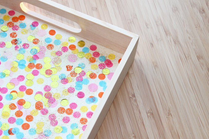 How to Make a Confetti Tray | Hobbycraft