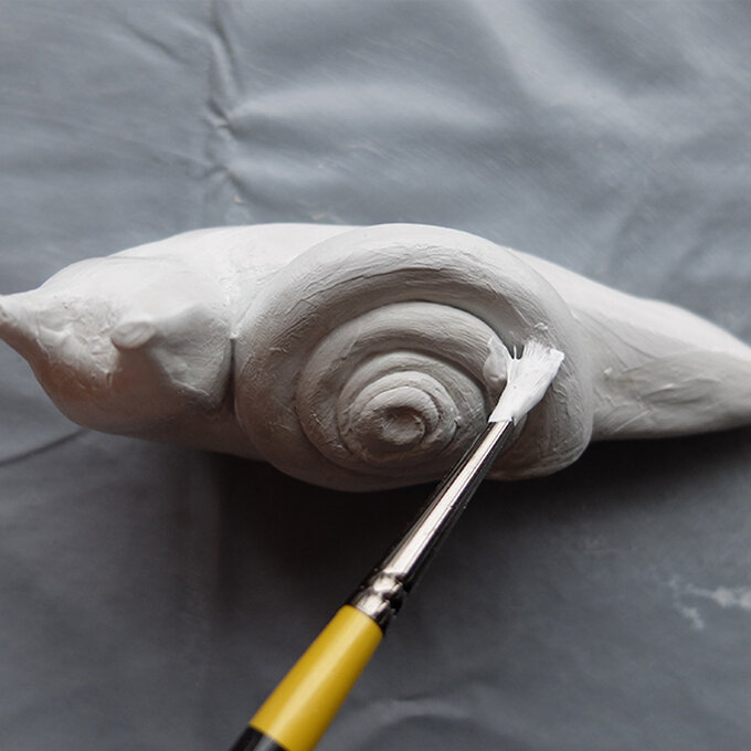 How to Make Air Dry Clay Snails | Hobbycraft