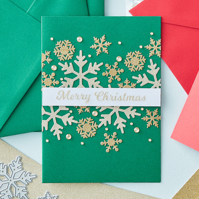 How to Make a Die-cut Snowflake Card | Hobbycraft