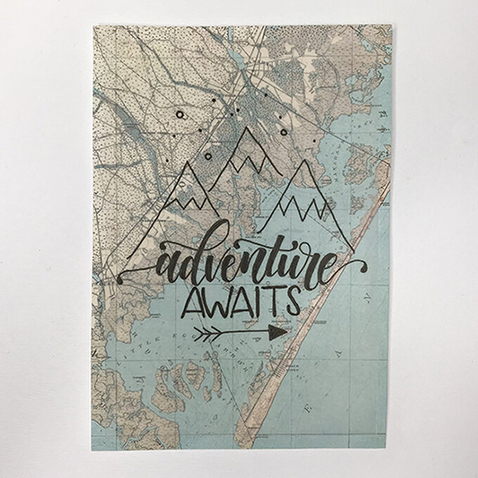 How to Make Hand Lettered Notelets | Hobbycraft