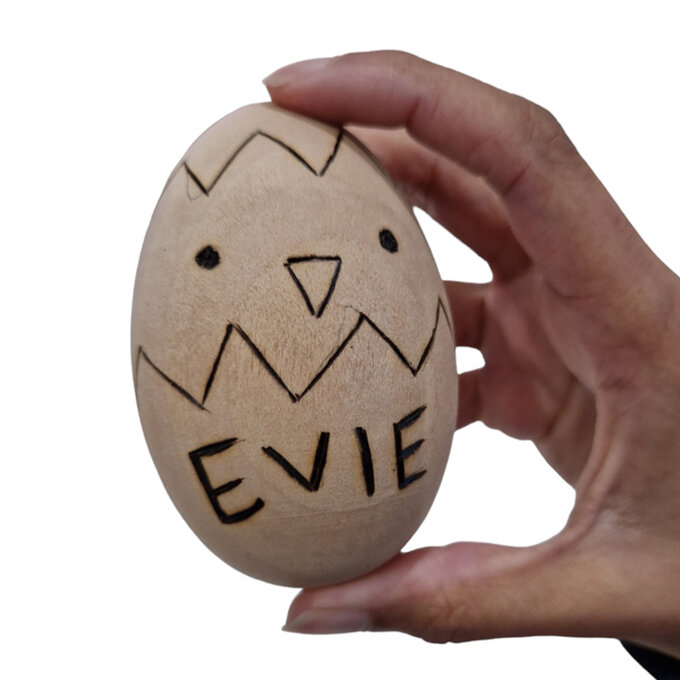 How to Make Pyrography Easter Eggs | Hobbycraft