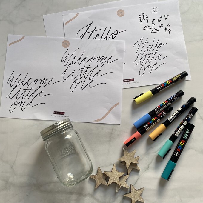 How to Make a Baby Wish Jar | Hobbycraft