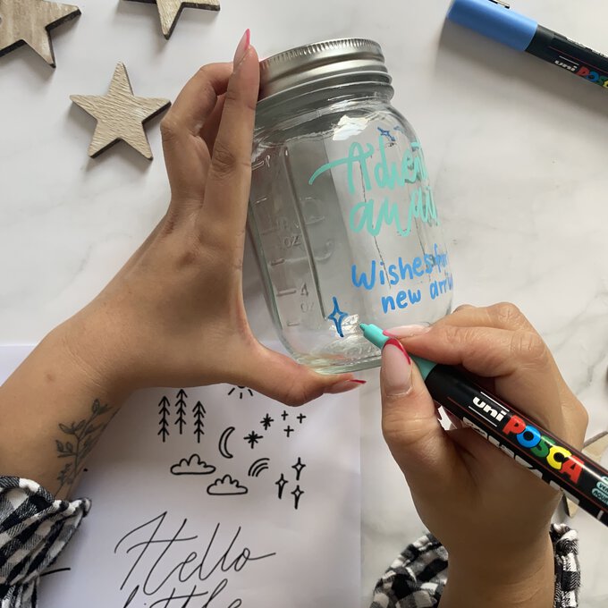 How to Make a Baby Wish Jar | Hobbycraft