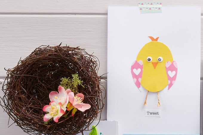 How to Make an Easter Chick Card | Hobbycraft