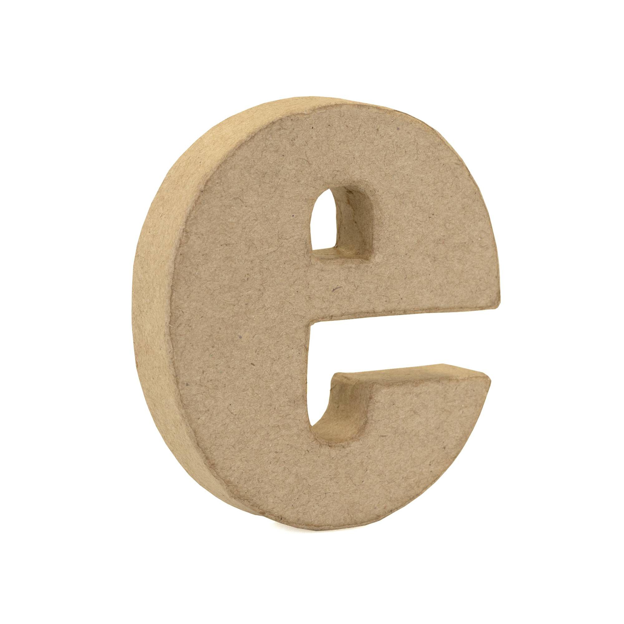 Lowercase Mini Mache Letter E | Hobbycraft