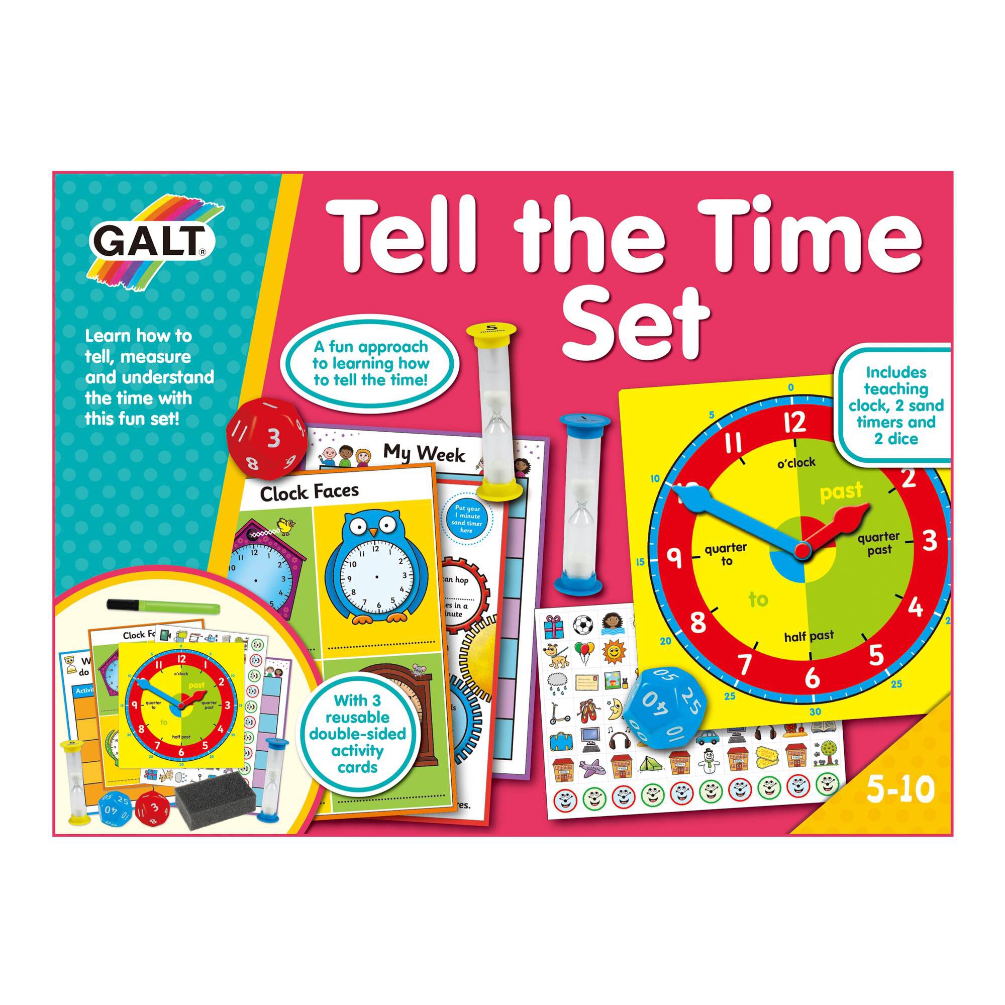 Galt Tell the Time Set | Hobbycraft