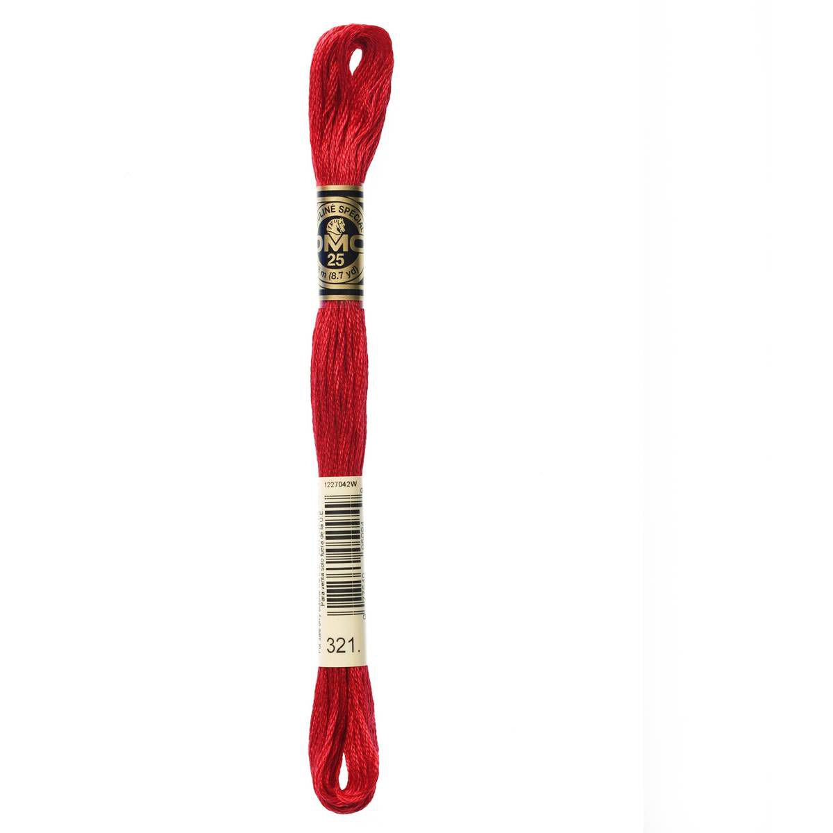 DMC Red Mouline Special 25 Cotton Thread 8m (321) | Hobbycraft