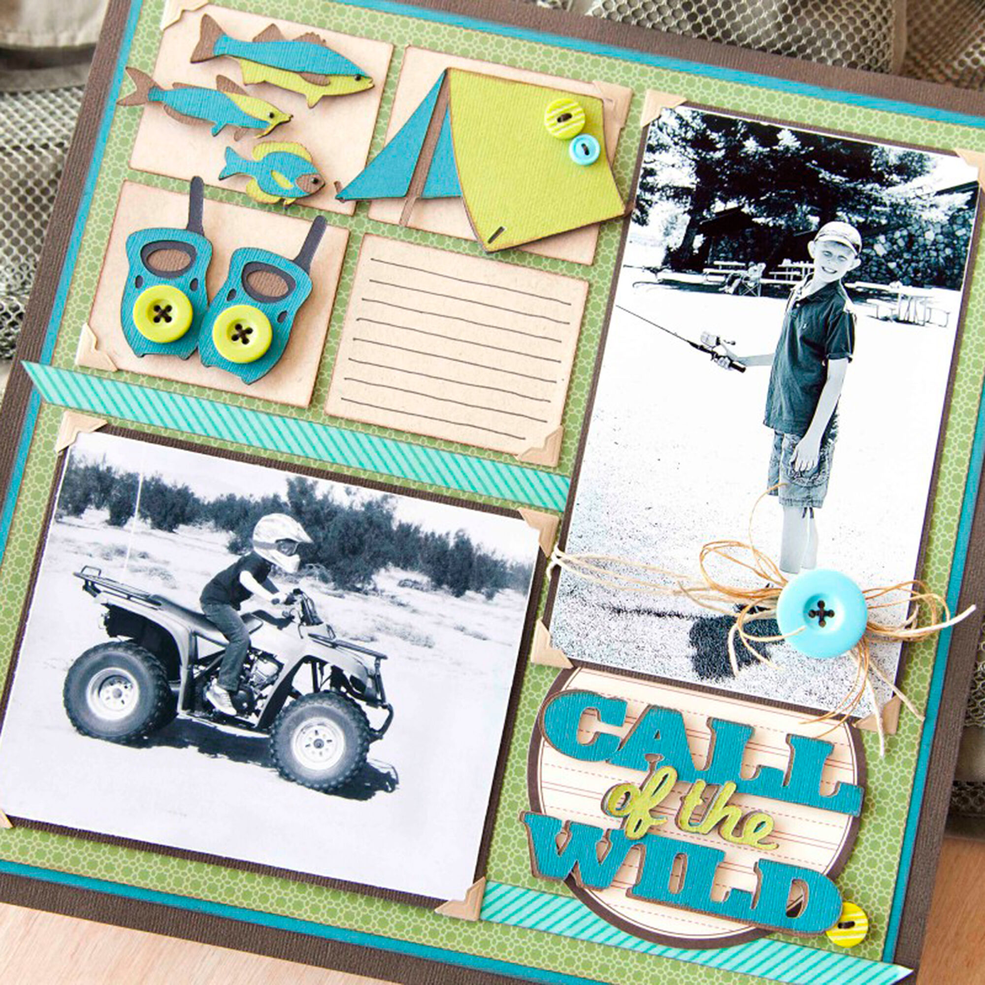 Your Cricut Explore Scrapbook Page | Hobbycraft