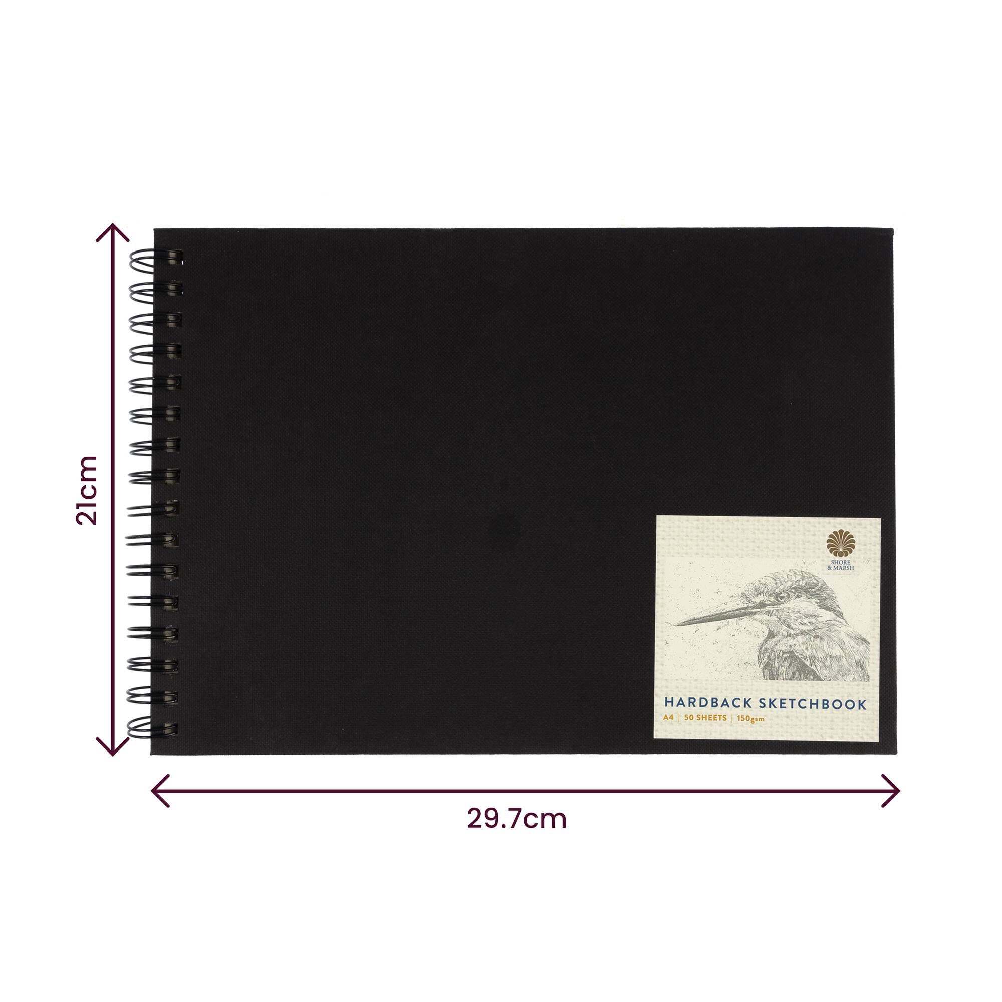 Shore & Marsh Landscape Hardback Sketchbook A4 50 Sheets | Hobbycraft