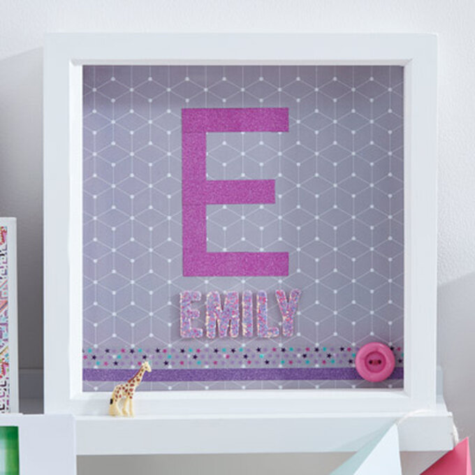 How to Make an Initial Box Frame | Hobbycraft