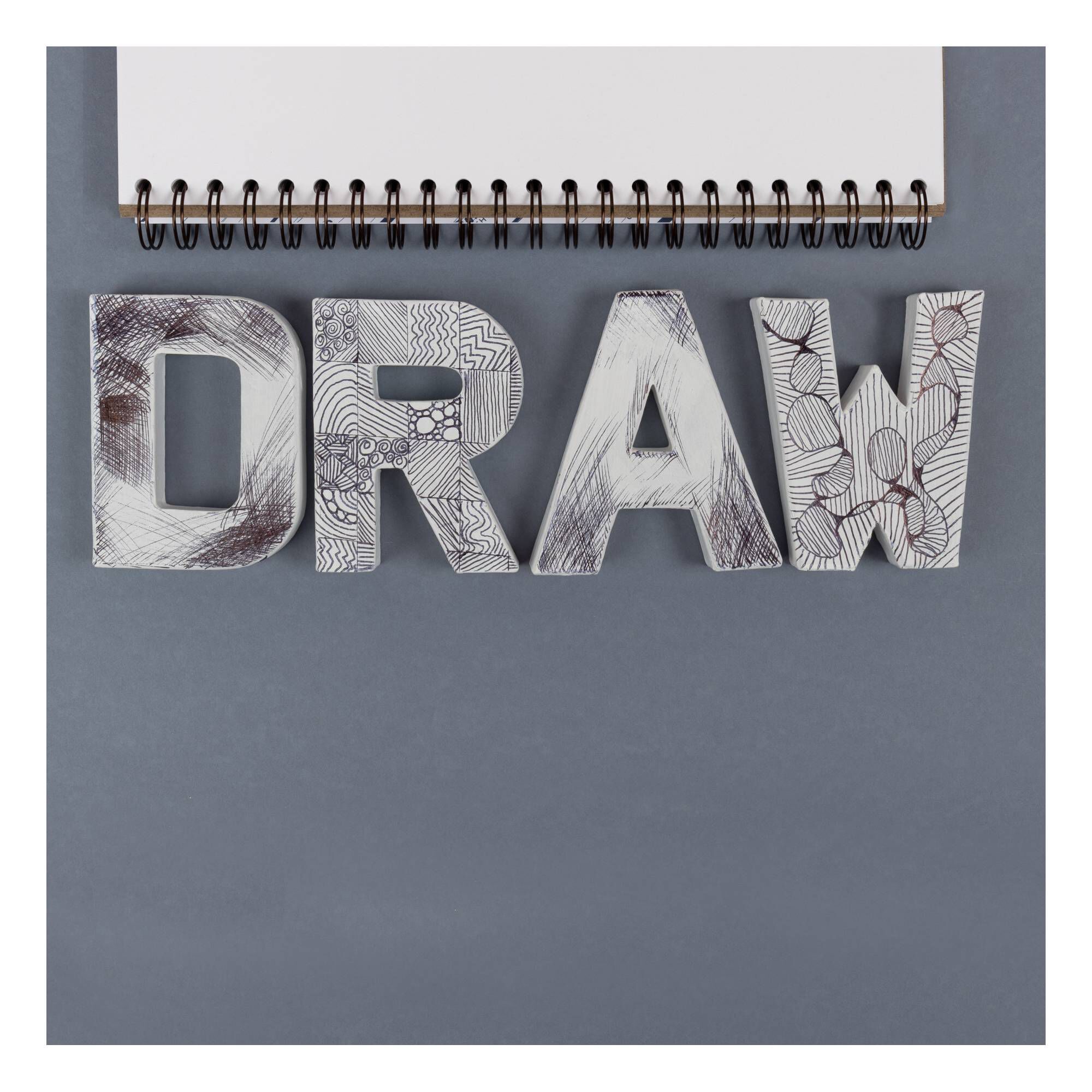 Mini Mache Letter K 10cm | Hobbycraft