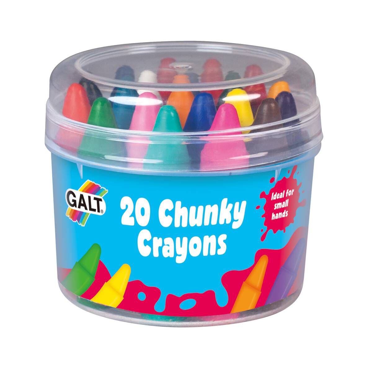 Galt 20 Chunky Crayons | Hobbycraft